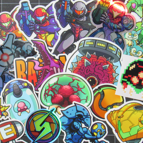 Stickers / Decals / Magnets – Metroid Database